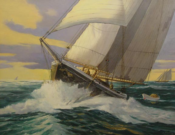 Riding High, Schooner Pilgrim
